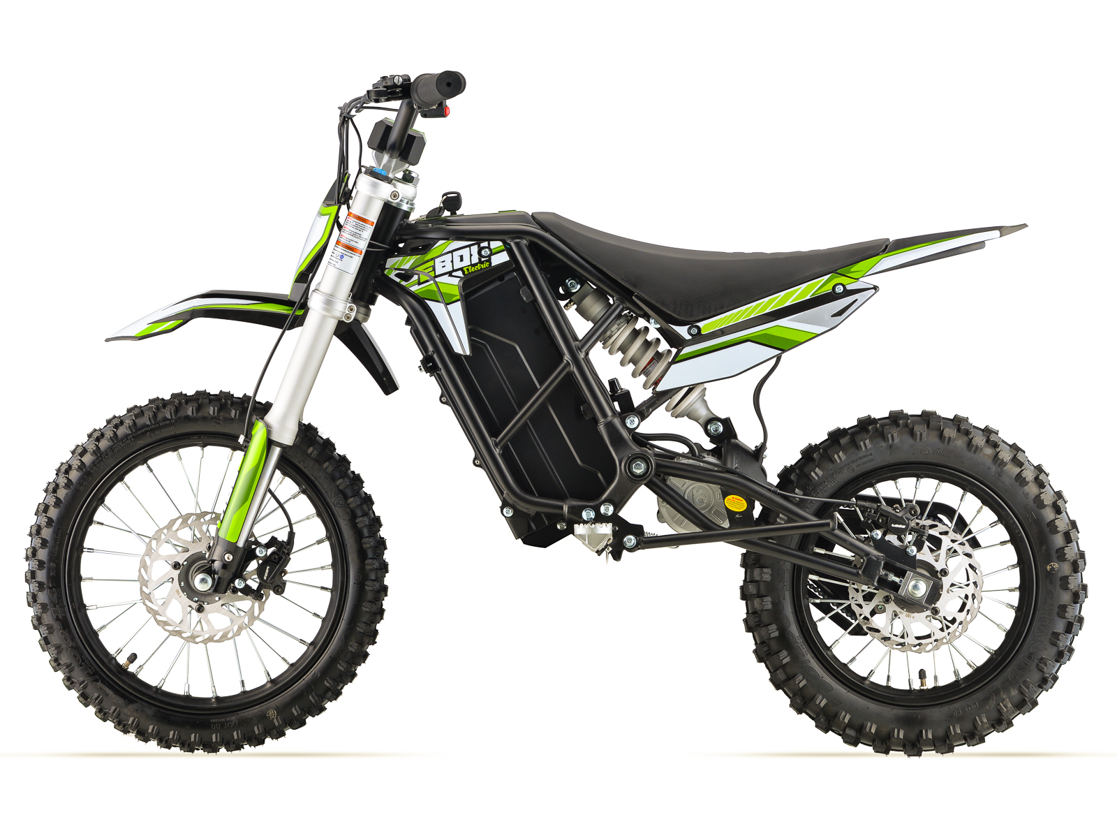 STOMP : Stomp E-Box 2 - 2kw electric green Electric Pit Bike